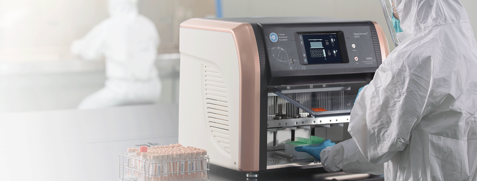 TANBEAD with the automated nucleic acid extractior and reagents make ...